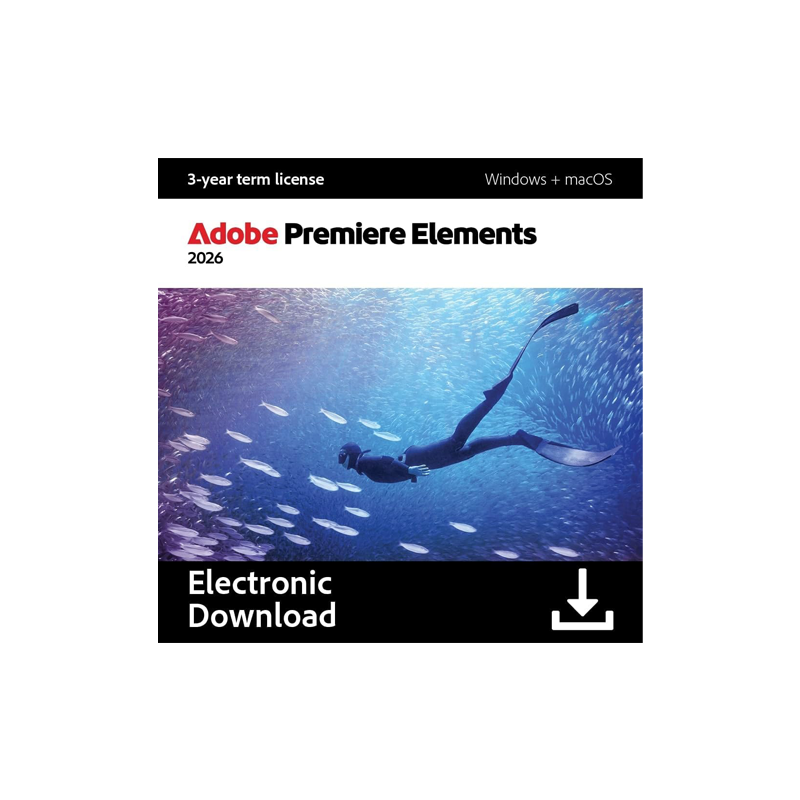 Adobe Premiere Elements 2026 MULTI Win/Mac – licencja edukacyjna (EDU ...